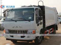 China Dongfeng 5 Ton 8 CBM Compressed Garbage Truck High Compression Ratio Recycling for sale