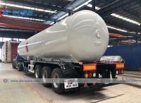 China LPG Semi Trailer 59.52m3 25mt Liquid Propane Transportation Tanker Delivery Trailer for sale