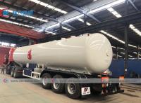 China LPG Semi Trailer 59.52m3 25mt Liquid Propane Transportation Tanker Delivery Trailer for sale