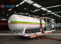China NNPC 5MT 10000L LPG Gas Storage Tanker with Cylinder Filling Dispenser for sale
