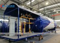 China ASME LPG Cylinder Filling Station 20m3 8-10tons with Flow Meter and 2 Filling Scales for sale