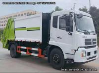 China Dongfeng 14m3 Garbage Compactor Truck Waste Collection Truck 4x2 Cummins 180hp for sale