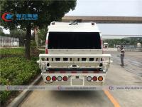 China JAC 6cbm Compressed Waste Collection Garbage Truck 120HP Euro IV Rear Loading Refuse Truck for sale