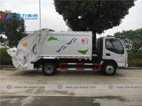 China JAC 6cbm Compressed Waste Collection Garbage Truck 120HP Euro IV Rear Loading Refuse Truck for sale