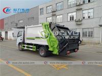 China Dongfeng 6cbm Waste Collection Truck Garbage Compressed Truck 120HP Euro IV Sanitation Vehicle for sale