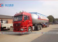 China 57.1m3 LPG Transport Tanker Semi Trailer 57100 Liters Propane Tanker 3 Axles for sale