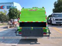 China Dongfeng 4x2 8cbm Garbage Compactor Truck Trash Collection 156hp Diesel for sale