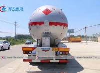China 61.9cbm 25T Q345R LPG Tanker Semi Trailer for Propane Transport for sale