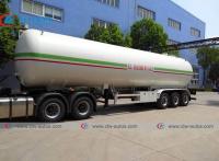 China 56m3 LPG Tanker Semi Trailer 56000 Liters LP Gas Transport Tank Semi Trailer for sale