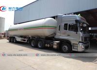 China 56m3 LPG Tanker Semi Trailer 56000 Liters LP Gas Transport Tank Semi Trailer for sale