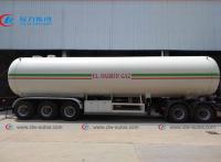 China 56m3 LPG Tanker Semi Trailer 56000 Liters LP Gas Transport Tank Semi Trailer for sale
