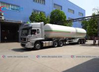 China 56m3 LPG Tanker Semi Trailer 56000 Liters LP Gas Transport Tank Semi Trailer for sale
