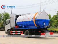 China Dongfeng 15000L Vacuum High Pressure Cleaning Truck 4x2 180Kw Euro V for sale