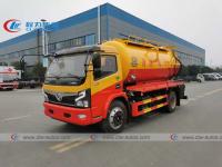 China Dongfeng 170HP 10cbm Vacuum Sewer Cleaning Truck Cummins Engine 4x2 for sale