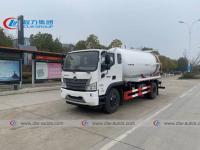 China CHENGLI 4x2 Dongfeng Vacuum Fecal Suction Truck 10cbm Tank Euro IV Cummins for sale