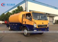 China HOWO 8 Ton LPG Bobtail Truck 4x2 Propane Tanker 12cbm 4788kg Capacity for sale