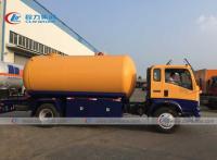 China HOWO 8 Ton LPG Bobtail Truck 4x2 Propane Tanker 12cbm 4788kg Capacity for sale