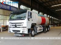 China 336HP HOWO 6X4 LPG Bobtail Truck 24cbm 12000kg Gas Cylinder Tanker Filling Truck for sale