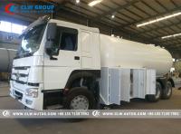 China 336HP HOWO 6X4 LPG Bobtail Truck 24cbm 12000kg Gas Cylinder Tanker Filling Truck for sale