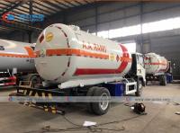 China Q345R LPG Bobtail Truck 5 Tons 8 Tons 10cbm Gas Tanker for Cylinder Refilling for sale
