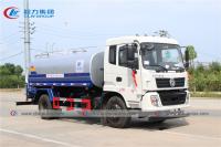 China Dongfeng 170 HP 12cbm Water Sprinkler Truck High Pressure Water Cannon 4x2 for sale