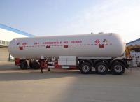 China 54m3 3 Axle LPG Tanker Semi Trailer Propane Transport 54000 Liters for sale