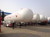 China 54m3 3 Axle LPG Tanker Semi Trailer Propane Transport 54000 Liters for sale