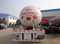 China 54m3 3 Axle LPG Tanker Semi Trailer Propane Transport 54000 Liters for sale