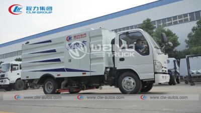 China Isuzu 5m3 4x2 6 Wheeler Vacuum Cleaner Truck for Industrial Dust Cleaning 189kW for sale