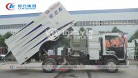 China Isuzu 5m3 4x2 6 Wheeler Vacuum Cleaner Truck for Industrial Dust Cleaning 189kW for sale