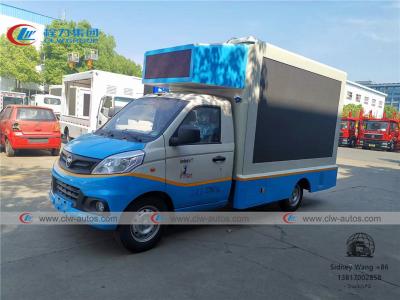 China FOTON 4x2 Small LED Advertising Truck with P4 P5 P6 Full Color Display for Road Show for sale