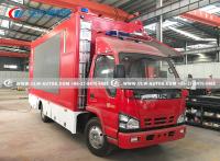 China ISUZU 4x2 Waterproof P5 LED Screen Mobile Digital Billboard Advertising Truck 3840x1760mm for sale