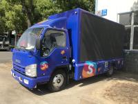 China ISUZU 4x2 Waterproof P5 LED Screen Mobile Digital Billboard Advertising Truck 3840x1760mm for sale