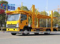 China Sinotruk HOWO 4x2 LHD Car Hauler Truck 3-4 Units SUV Carrier 12000kg GVW for sale