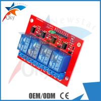 China 5V/12V 4 Channel Relay Module/Expansion Board for Arduino(Red Board) for sale
