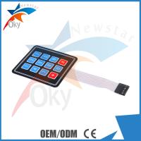 China 3 × 4 matrix keyboard Breadboard For Arduino membrane switch Extended Keyboard for sale