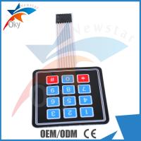 China 3 × 4 matrix keyboard Breadboard For Arduino membrane switch Extended Keyboard for sale