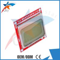 China Nokia 5110 LCD Module Arduino Sensor Module With White Backlight RED PCB for Arduino for sale