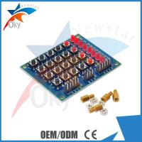 China 8 LED Indicator 4 4 Matrix Keypad Module 4 Independent Keyboard for sale