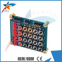 China 8 LED Indicator 4 4 Matrix Keypad Module 4 Independent Keyboard for sale