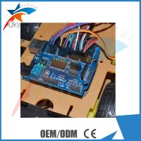 China Remote Control Car Parts Bluetooth / Infrared Controlled Diy Robot Car for sale