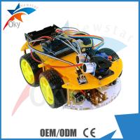China Professional Arduino Car Robot Yellow Black DIY Remote Control Car Parts for sale