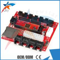 China 12V / 24V Arduino Circuit Board , Arduino Compatible Board 64K for sale