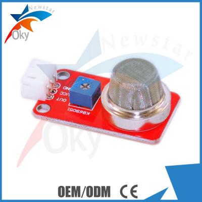 China Dual-way Signal Sensors For Arduino , MQ-2 Red Smoke Gas Sensor Module for sale