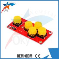 China Black + Yellow Arduino Bluetooth Module 5-Key Keyboard Module for sale