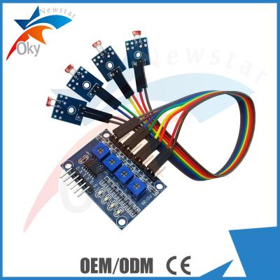 China 3.3V / 5V Sensors   LM339 4 Channel / 4 way test Photosensitive For Arduino for sale