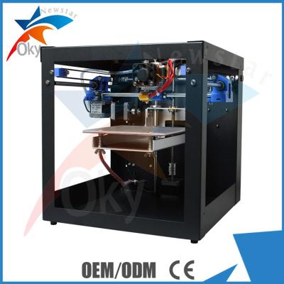 China Digital MK8 Extruder 3D Desk Top Mini Printer Kits Metal with ABS / PLA Filament for sale