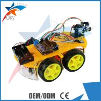 China 4WD DIY remote control Bluetooth Tracking Multi-Function Smart Intelligent Tracking Obstacle Avoidance Car with LCD1602 for sale