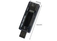 China USB Voltage Ammeter Power Capacity Electronic Battery Tester for sale
