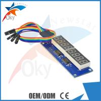 China 8 Digital Led Display Module 8 Parallel 595 Driver Blue Digital Control Circuit Board for sale